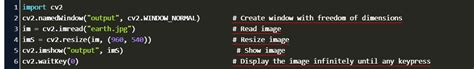 cv2 show image fit screen code example