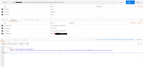 rest api for azure datalake storage service principal not possible to