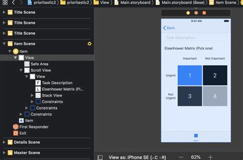 ios why content doesn t show in uiscrollview using storyboard stack
