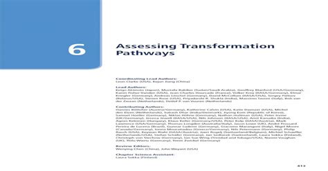 Pdf 6 Assessing Transformation Pathways Ipcc · 6 Assessing