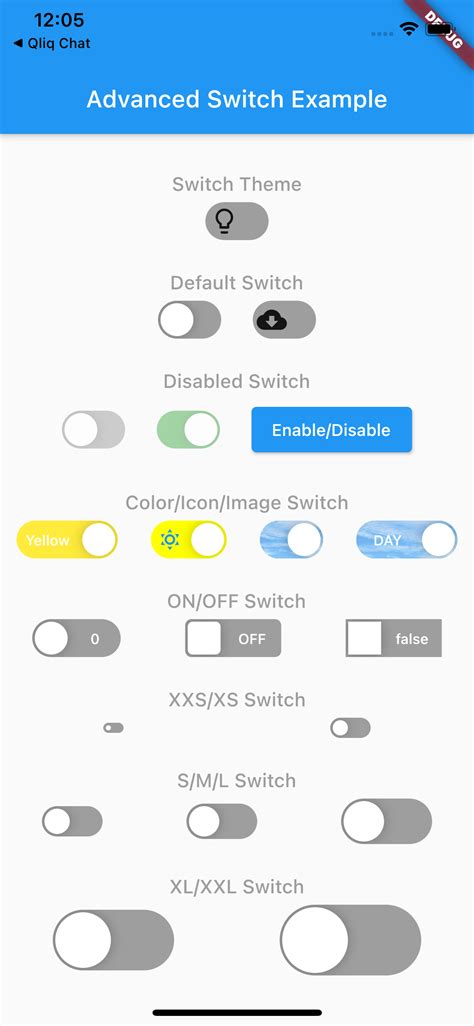 flutter advanced switch