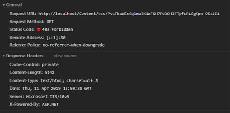 c iis server mime error in asp mvc application stack overflow
