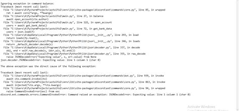 python discord py bot commandinvokeerror stack overflow
