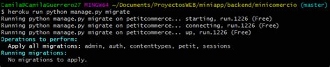 python deploy on heroku django app psycopg2 programmingerror