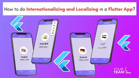 how to do internationalizing and localizing in a flutter app