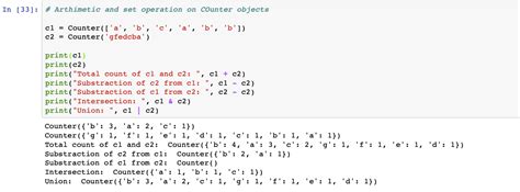 counter collections in python a counter is a subclass of dict it is