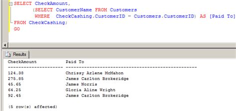microsoft sql server lesson 34 subqueries
