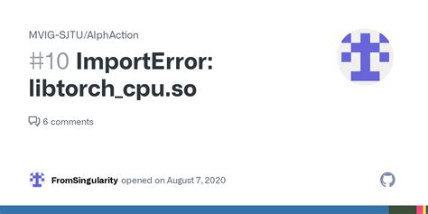 importerror libtorch cpu so · issue 10 · mvig sjtu alphaction · github
