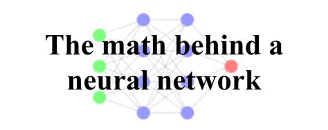 the the math behind a neural network from 5l1v3r1 coder social