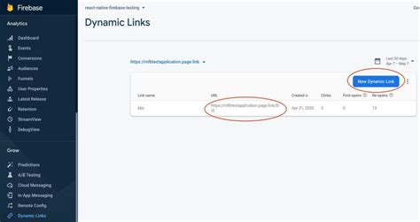 firebase dynamic links geeksforgeeks