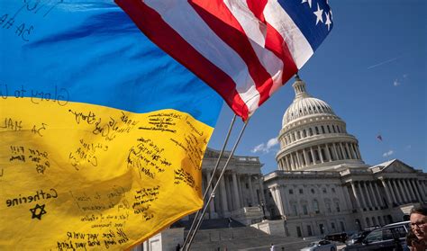 Us Lawmakers Rebuked For Waving Ukraine Flags As Aid Bill Is Passed