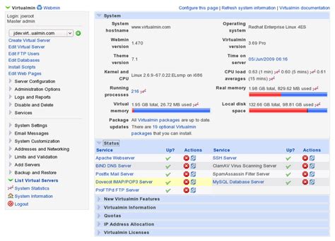 virtualmin tecmint linux howtos tutorials and guides