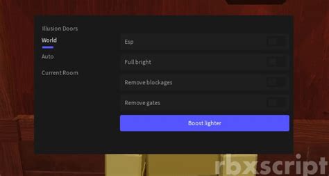 doors [fullbright esp] scripts