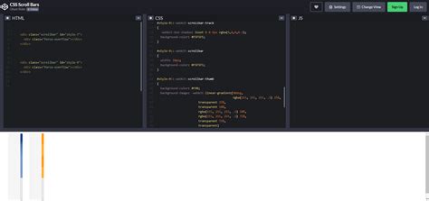 css style for scrollbar of a div