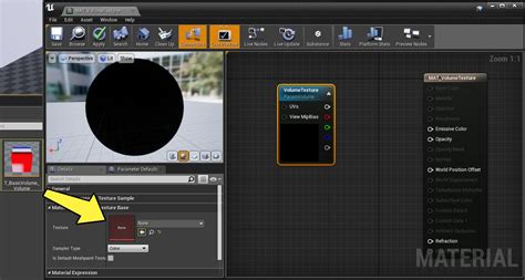 using volume textures unreal engine 4 27 documentation