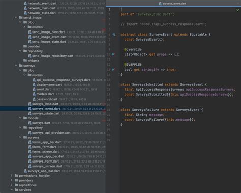 how to structure flutter app when using bloc pattern duskosavic