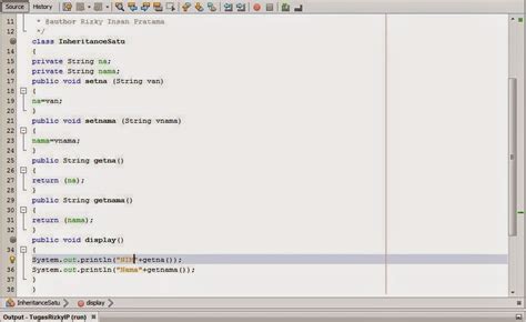 contoh program enkapsulasi inheritance dan polymorphism