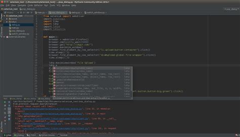 selenium can t use mouse related function via ldtp