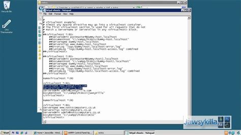 xampp virtual host multiple domains tutorial chessfasr