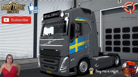 Euro Truck Simulator 2 1 46 Volvo Fh16 2021 Fh5 By Virtual Service V1
