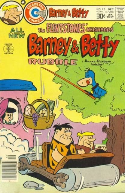 Barney And Betty Rubble Charlton Comics Issue № 23 The Flintstones