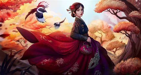 Hd Wallpaper Alejandro Lara Digital Art Artwork Illustration Women
