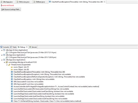 java classnotfoundexception from class forname com mysql jdbc driver