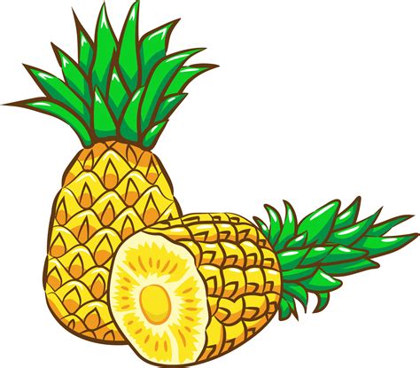 Piña Png Gráfico Clipart Diseño 19607583 Png
