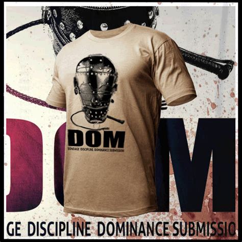 Dom Sado Masochist Whip Bdsm Fetish T Shirt Gag Bondage Etsy