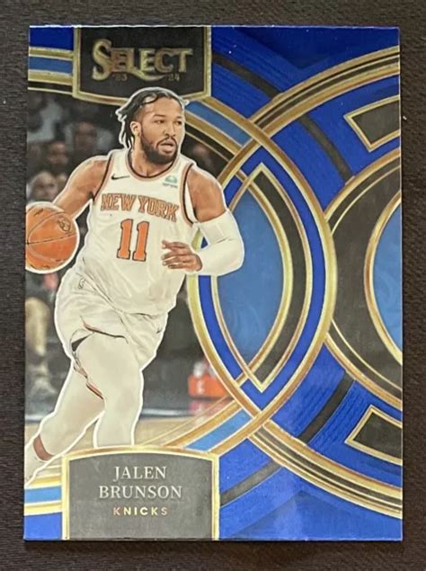 Jalen Brunson Premier 194 2023 24 Panini Select Knicks Eur 1 15