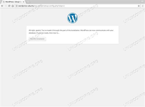 install wordpress on ubuntu 18 04 bionic beaver linux linux tutorials