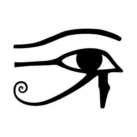 Eye Of Horus Vector Egyptian Symbol Egypt Eps Svg Dxf Png Vinyl