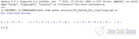 for loop in python examples java code geeks 2022