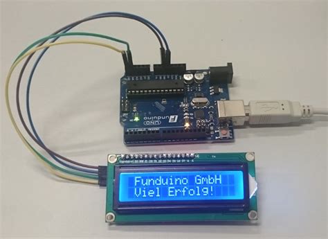 nr 02 i²c display funduino kits und anleitungen für arduino