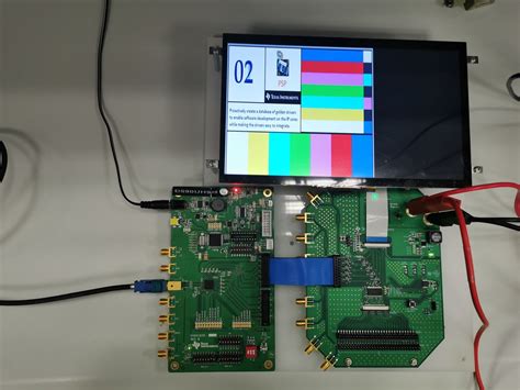 tda4vmxevm dsi pixel clock dss display test processors forum