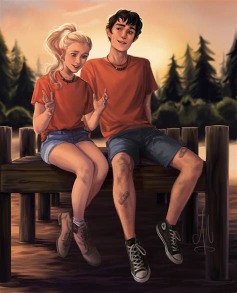 Percy And Annabeth Percy Jackson Books Percy Jackson Art Percy