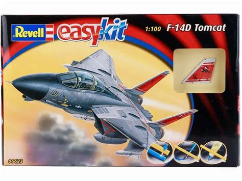 F 14d Tomcat 1 100 Revell Easy Kit Plastic Model Kit Scale Arts India