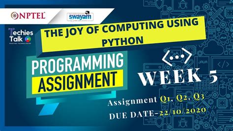 nptel the joy of computing using python week 5 programming quiz