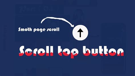 scroll top button responsive website html css javascript youtube