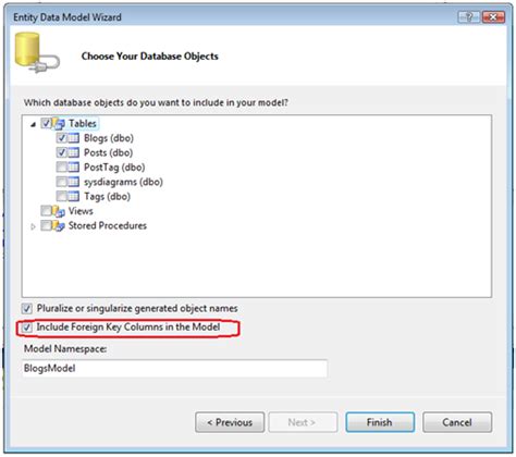c missing associations when building a model from existing sql