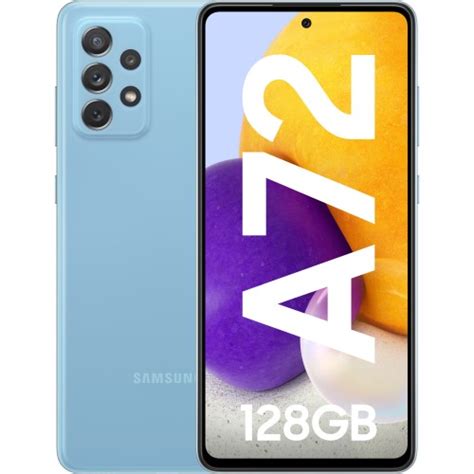 Samsung Galaxy A72 2021 128gb 6gb Ram Dual Sim 4g Blue
