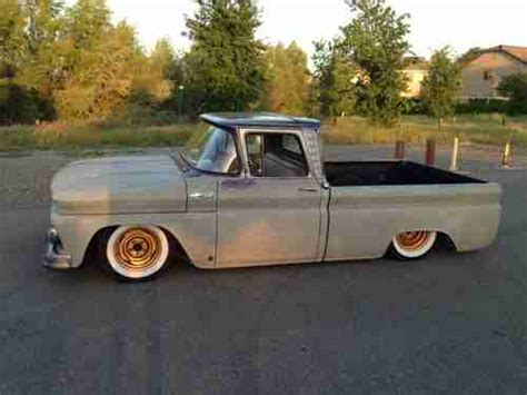 Find Used 1962 Chevy C10 Shortbed Bagged Rat Rod Shop Truck California