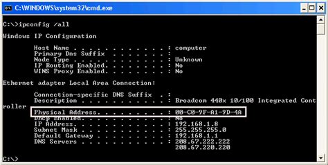 [how to] find a mac address of windows mac and linux computer the