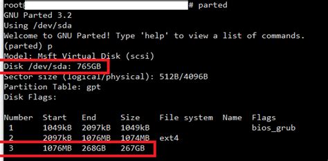 resizing plesk linux ubuntu server on hyper v with dynamic expansion