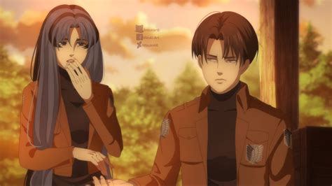 Snk Aot Levi Ackerman And Maria Ackerman Wit Style Training Camp 5 Yrs