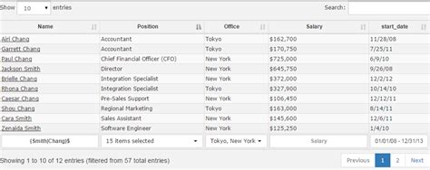 individual column searching how to keep selected filter after reload