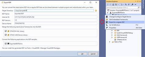 advanced embedded cmake project structure visualgdb