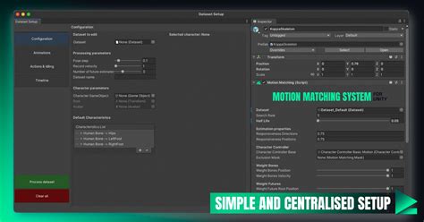 motion matching system for unity