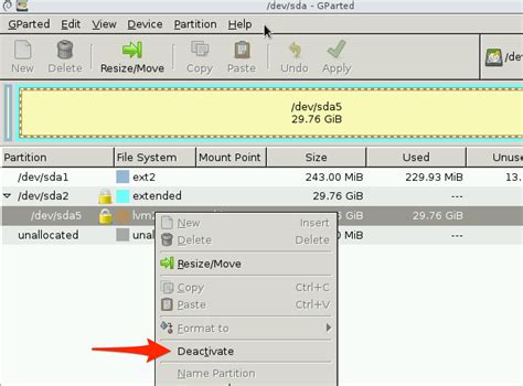 how to resize a virtualbox virtual machine hard disk with lvm