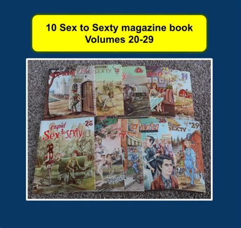 Lot Of 10 Vintage Sex To Sexty Comic Magazines Pierre Davis Adult